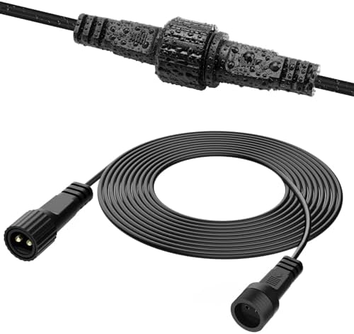 Amazon.com: CAMANTU 2Pin Extension Cable 10FT, IP68 Waterproof ...