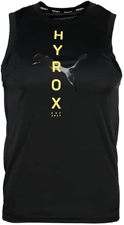 PUMA Mens Hyrox X Ultrabreathe Muscle Crew Neck Tank Casual - Black ...