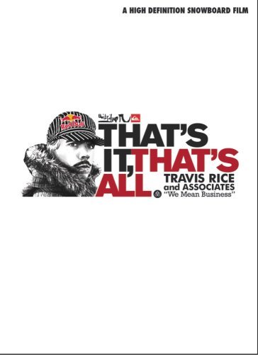 Amazon.com: Thats it Thats All by Travis Rice : Movies & TV