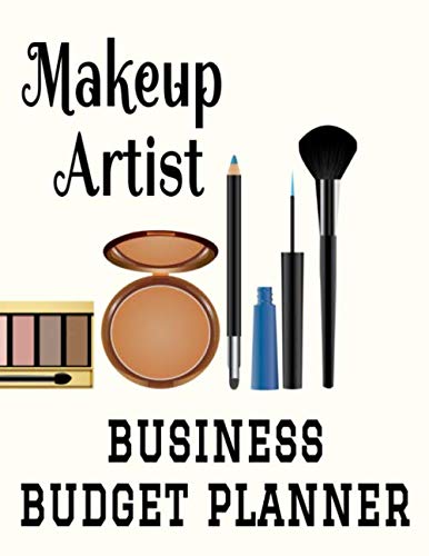 Buy Makeup Artist Business Budget Planner: 8.5" x 11" Cosmetic Stylist ...