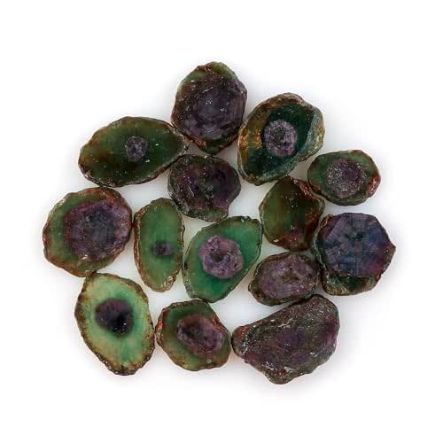 Amazon.com: CRYSTALINES 50cts Wholesale Natural Bi-Color Sapphire ...