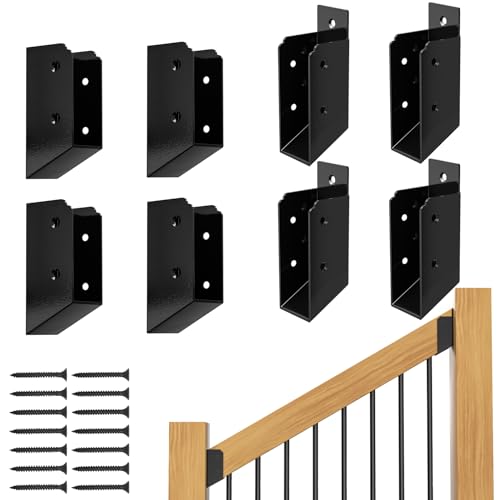 Snapklik.com : FMhotu 30 Stair Angle Stainless Steel Deck Railing ...