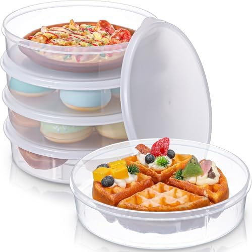 Amazon.com: 12inch 2 Pack Food Storage Container with Lid and Handle ...
