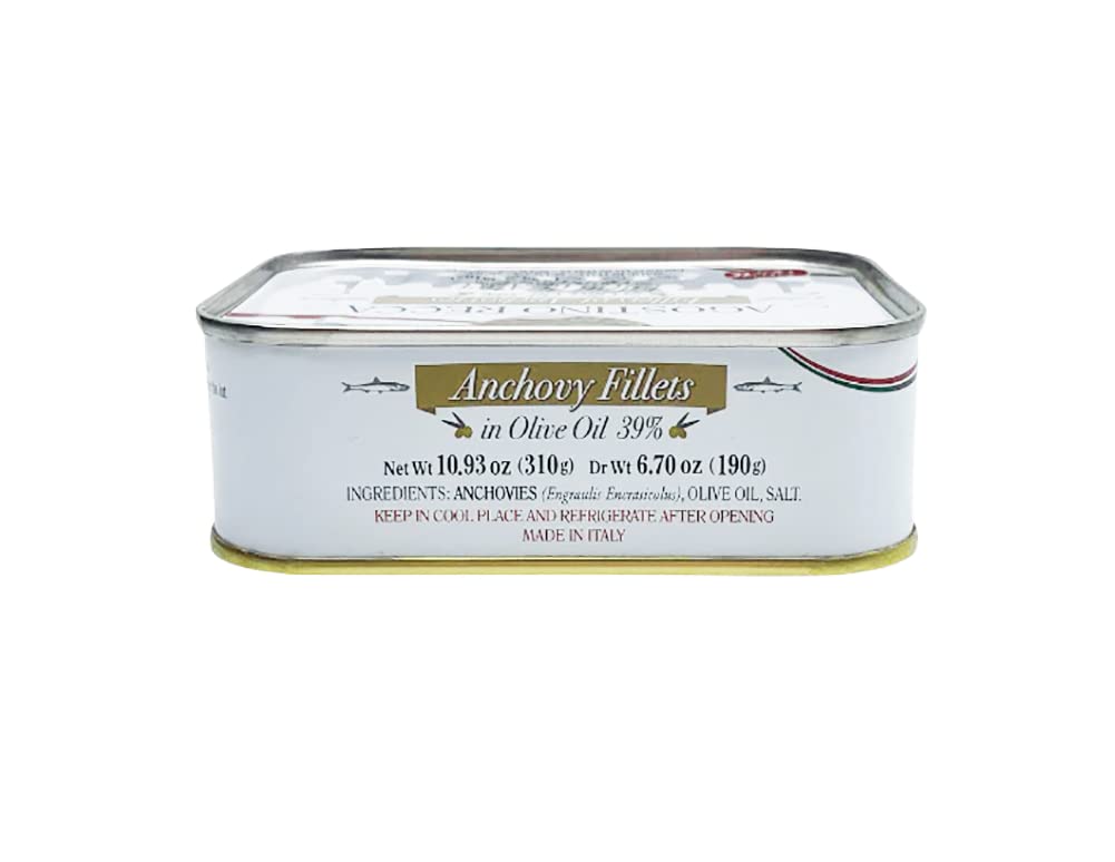 Agostino Recca Fillets of Anchovies in Olive Oil | Morocco | Ubuy