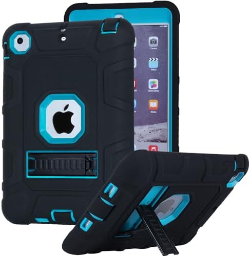 Amazon.com: Callyue iPad Mini 3 Case, iPad Mini 2 Case, 3 in 1 Heavy Duty Shockproof Hybrid ...