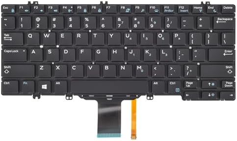 Amazon.com: WWGTMC Replacement Keyboard for Dell Latitude 5290 7280 ...