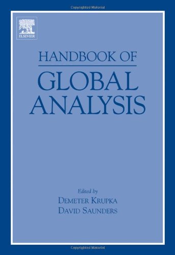 Amazon.com: Handbook of Global Analysis: 9780444528339: Krupka, Demeter ...