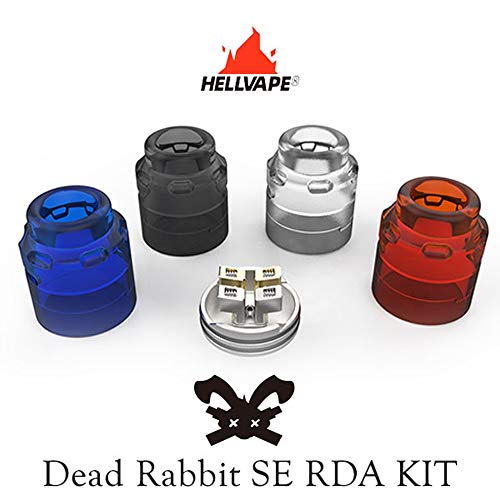 Hellvape Dead Rabbit SE RDA レビュー｜超人気の爆煙ドリッパーがクリアキャップに！ | VAPE Circuit
