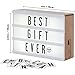 My Cinema Lightbox - Rose Gold Light Box, 4x6 inches - Micro LED ...