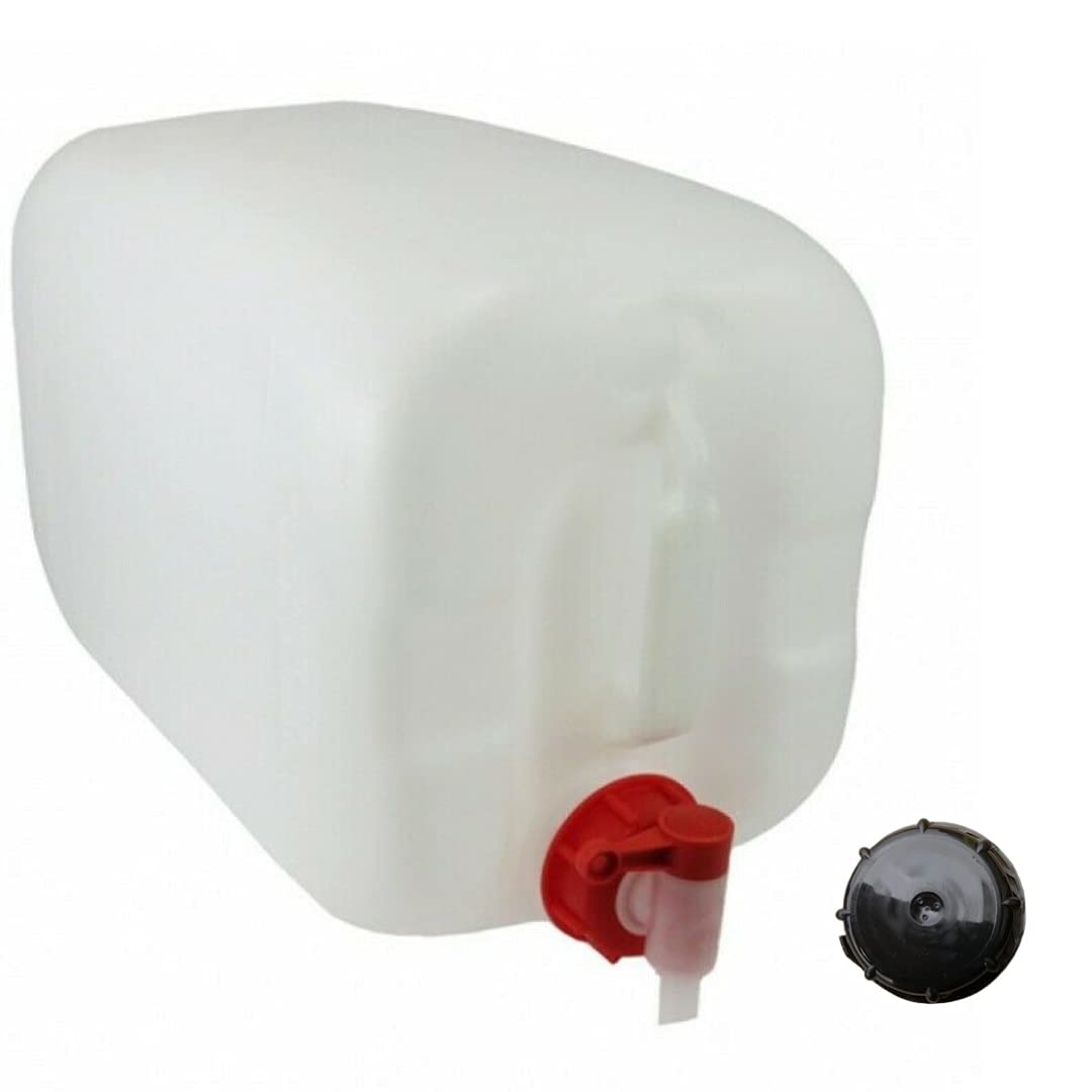 Buy 20 litre water carrier storage water tank and tap container ...