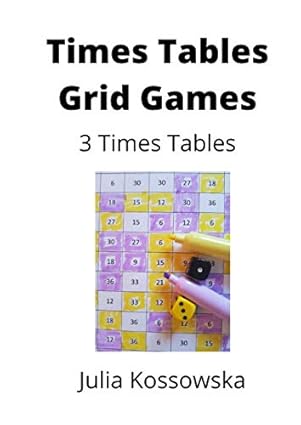 3 x Times Tables Grid Games: Ideal for those practising their 3 times ...