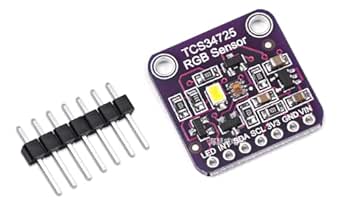 Modulo Sensor Reconocimiento De Color Rgb Tcs34725 arduino : Amazon.com ...