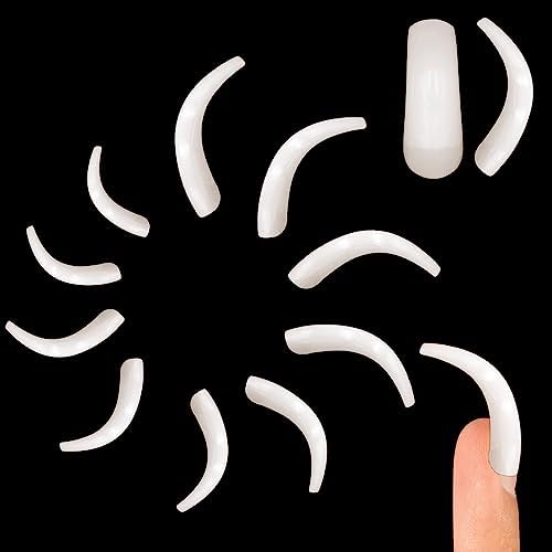 Amazon.com: NOVO OVO 120 pcs Hawk Curved Transparent Clear Cystal Extra ...