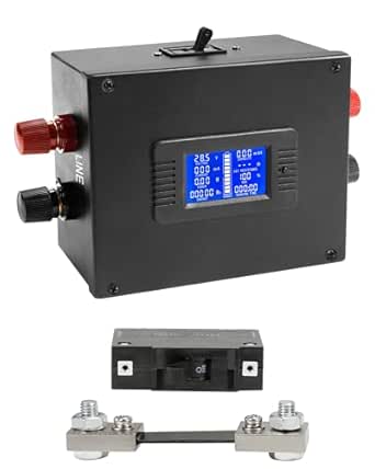 Amazon.com: EXODIOS 4-in-1 DC Battery Monitor Meter Integrated Module ...