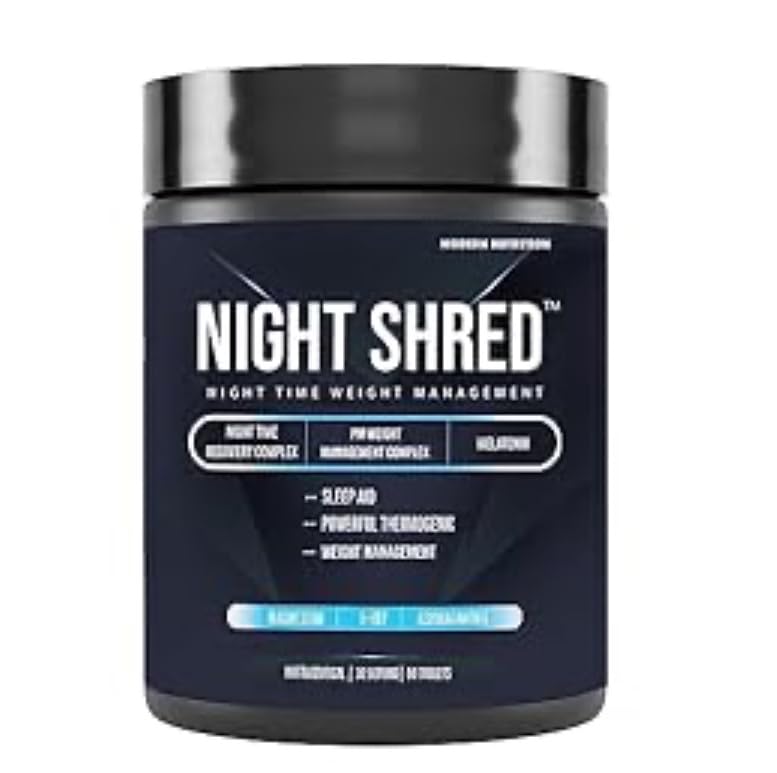 Night Shred | Advanced Night Time Fat Burner for Men Women | Natural ...