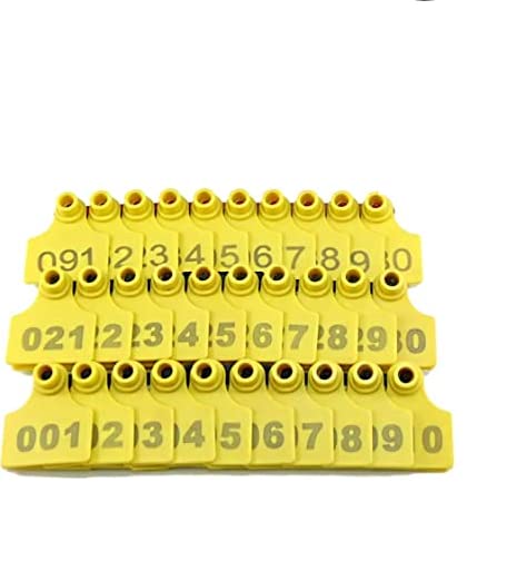 SHAKYA GREEN Livestock Ear Tags Numbered Animal Ear Tagger ...