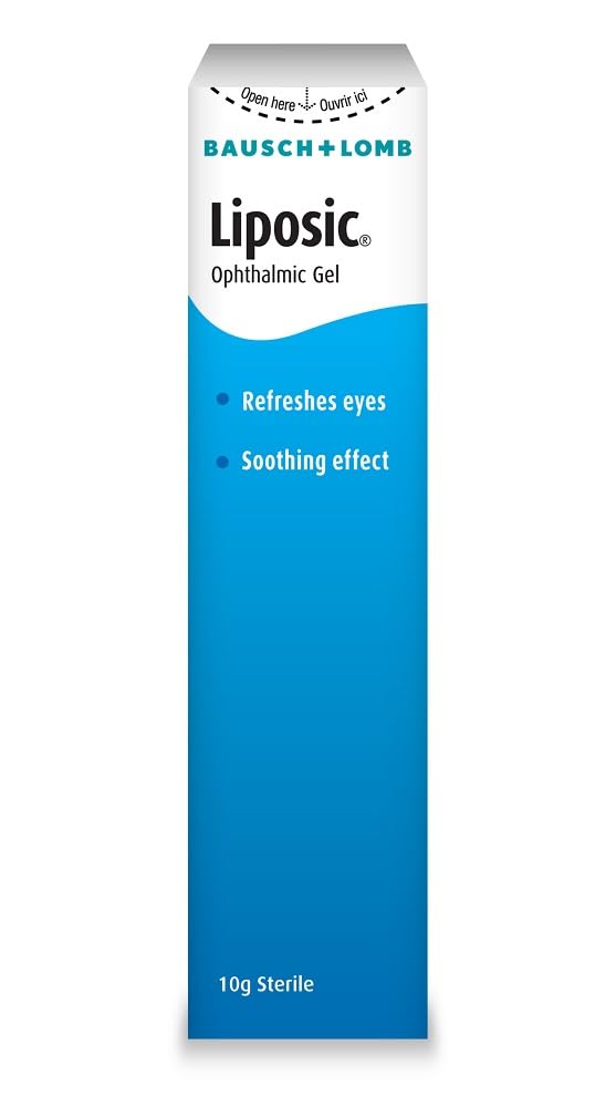 Bausch & Lomb Liposic Ophthalmic Liquid Gel : Amazon.ca: Health ...