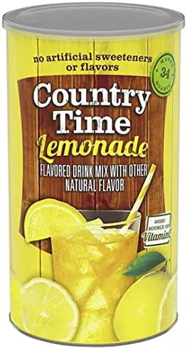 Amazon.com : Powdered Lemonade Drink Mix (82.5 oz.) - (1 Pack ...