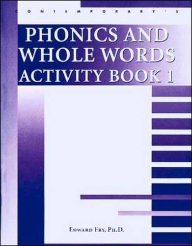 Student Activity Books: Phonics & Whole Words Activity Book 1 (10-Pack ...