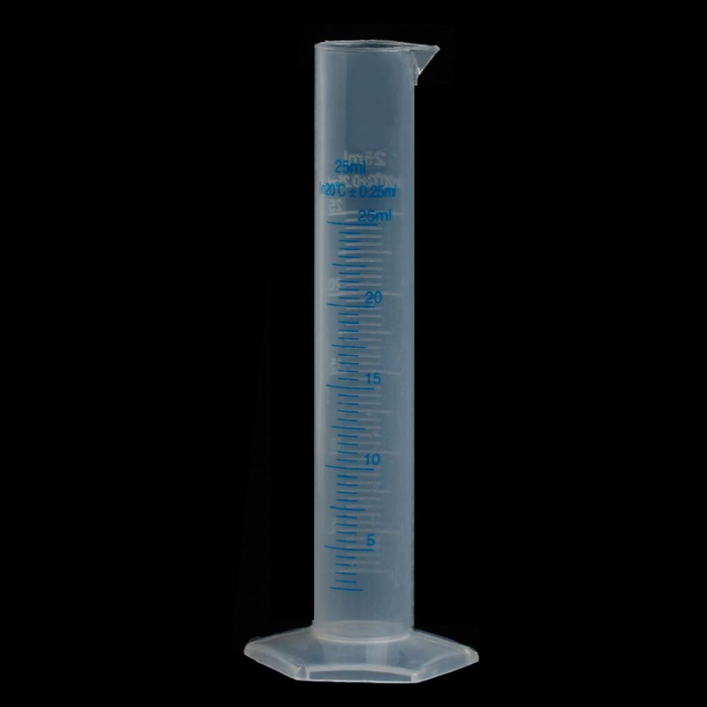 Graduated Cylinder With Liquid