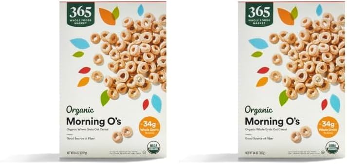 Amazon.com: 365 by Whole Foods Market, Organic Morning Os Cereal, 14 ...