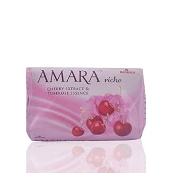 Reliance Amara Bath Soap - Riche Cherry Extract and Tuberose Essence ...