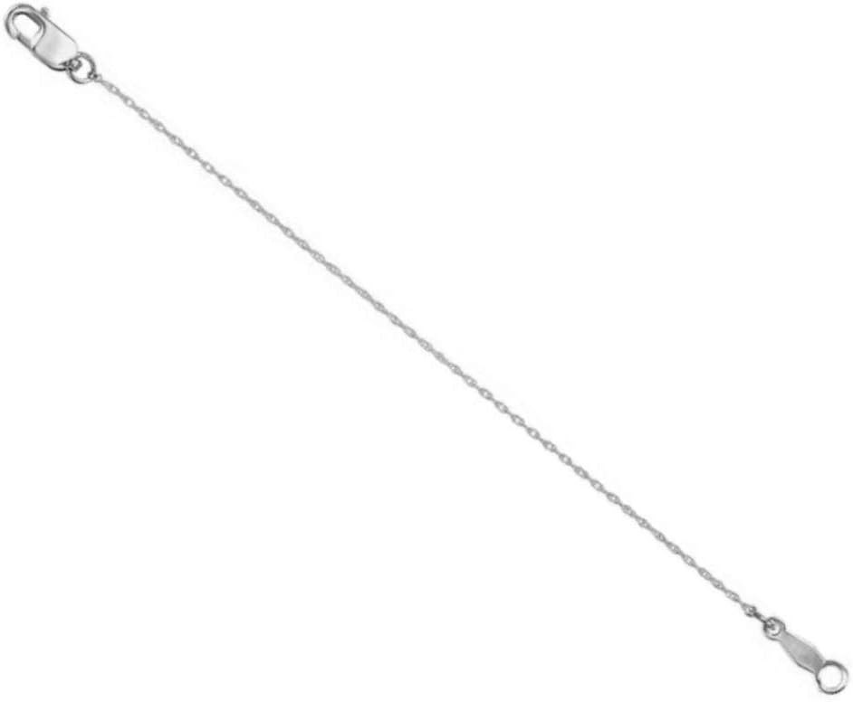 Amazon.com: The Men's Jewelry Store (Unisex Jewelry) 14K White Gold 1 ...