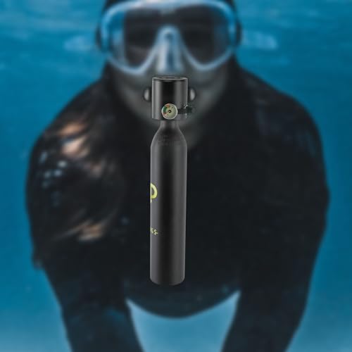 Mini-zuurstoffles, 0,5 liter, draagbare duikfles, duikuitrusting met ...