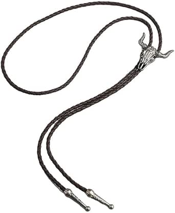 Amazon.com: Bull Bolo Tie Western Vintage Bolo Tie Cowboy Tie Cowboy ...