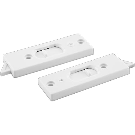 Prime-Line F 2722 3-1/4 In., White Plastic, Spring-Loaded Tilt Latch (1 ...