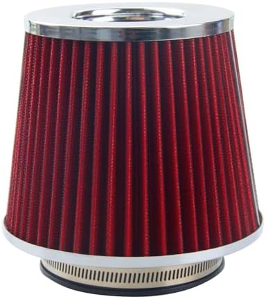 Amazon.com: AZIFOK Clamp-On Air Intake Filter,High Flow,washable, Round ...