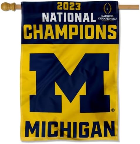 Sports Team Flag Michigan Wolverines 3x5 Foot Banner Flag - Officially ...