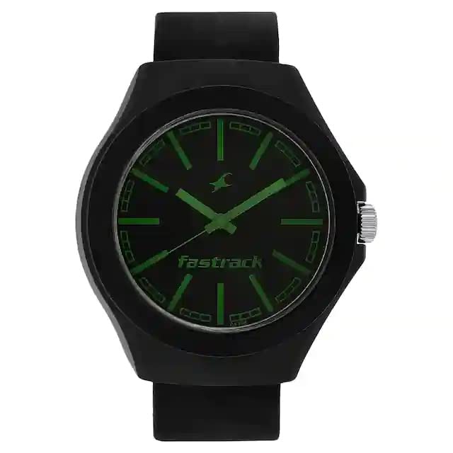 Fastrack Analog Black Dial Unisex Watch - NG38004PP04CJ : Amazon.in ...