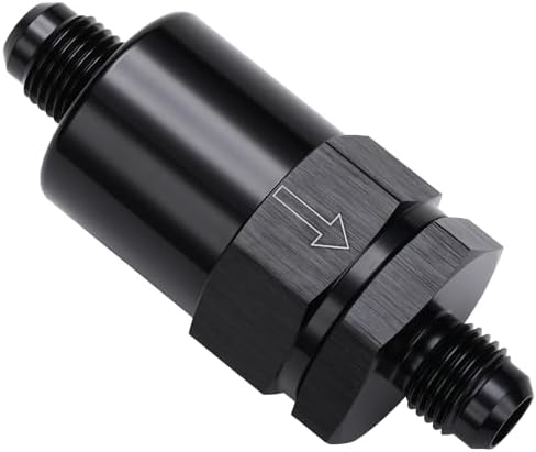 Amazon.com: EVIL ENERGY Inline Fuel Filter 100 Micron with 6AN 8AN 10AN ...