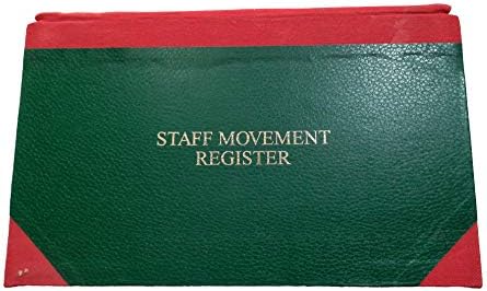 LRS Staff Movement Register - 100 Pages (Pack of 1) : Amazon.in: Office ...
