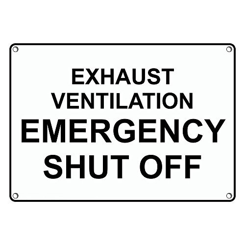 Amazon.com: Weatherproof Plastic Exhaust Ventilation Emergency Shut Off ...