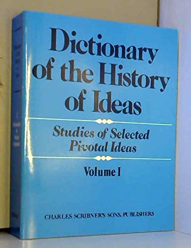 Amazon.co.jp: Dictionary of the History of Ideas Volume 1 : Philip P ...