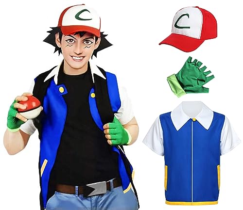 Top 10 Best Pokemon Trainer Blue Cosplay : Reviews & Buying Guide - Katynel