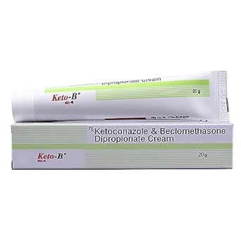 Keto-B - Tube of 20g Cream with Beclometasone and Ketoconazole : Amazon ...
