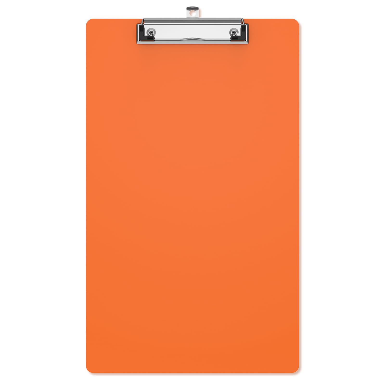 Amazon.com : Macroclo Legal Size Clipboard, Orange Plastic 8.5 x 14 ...