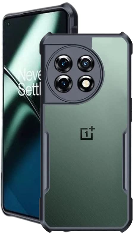 CELLUTION Case for Oneplus 11R (5G) Crystal Clear Shockproof Bumper ...