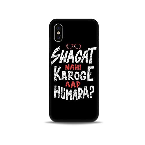 Kinwar Traders swagat nahi karoge aap humara Back Cover for I Phone x ...
