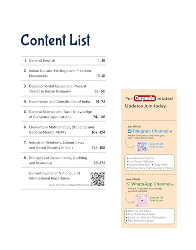 Arihant UPSC EPFO Capsule Handwritten Notes 2025 | Enforcement Officer ...