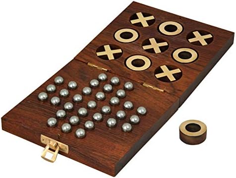 Buy Eco Elf Ecoelf Wooden Tic Tac Toe Mind Challenging Cross & Zero ...