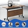 Amazon.com: Mobile Conference Table,Modular Meeting Seminar Table ...