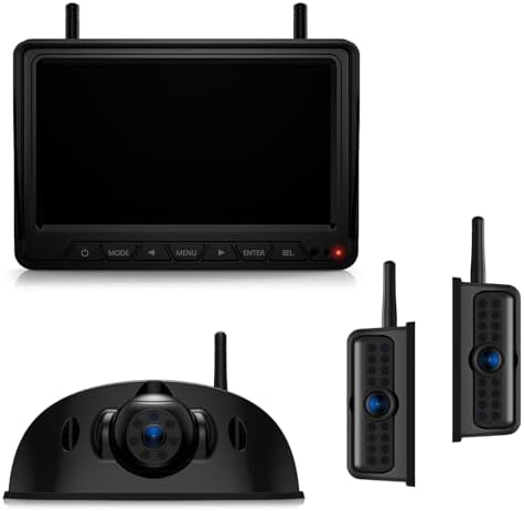 Amazon.com: Haloview BT7 Touch RV Backup Camera Wireless 2.4G Digita ...
