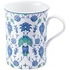 Amazon.com: Grace Teaware Bone China Coffee Tea Mugs 9-Ounce, Set of 4 ...