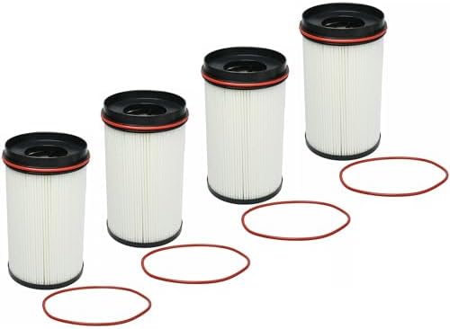 Amazon.com: 4 Pack of R61709 (H&V) Fuel Filter Water Separator ...