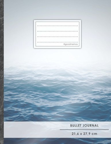 Bullet Journal • A4-Format, 100+ Seiten, Soft Cover, Register, „Ozean ...