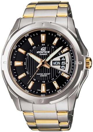 Casio Edifice Chronograph Black Dial Men's Watch - EF-550D-1AVDF(ED390 ...
